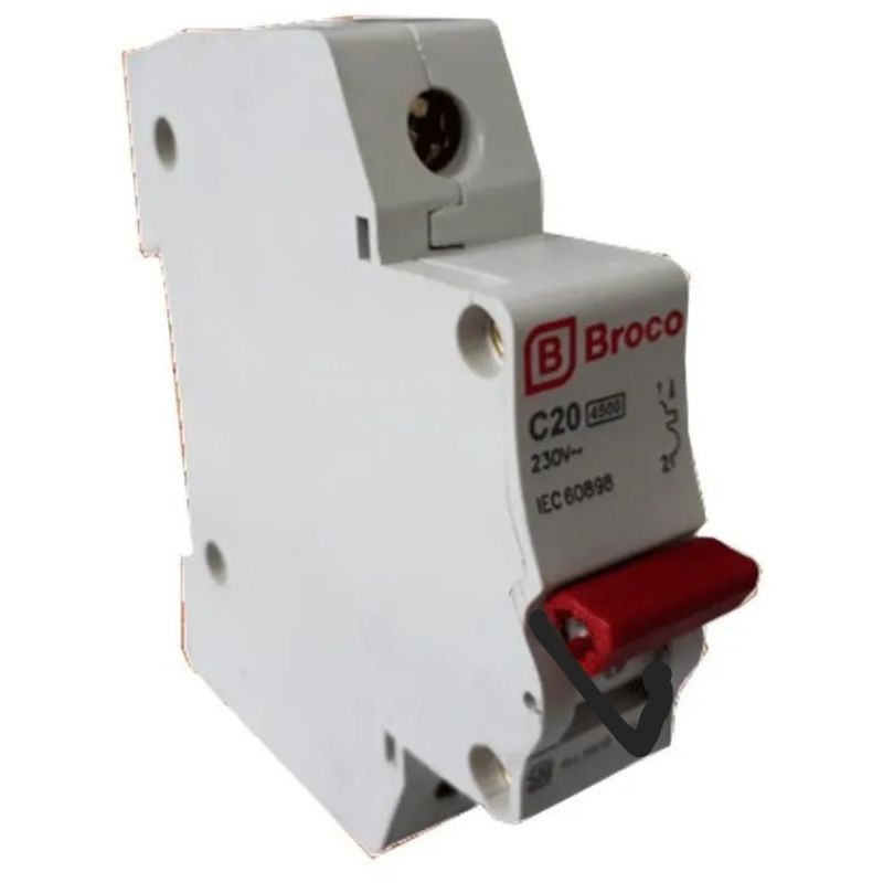 Jual MCB 20A Broco 1 Phase/ 1 Pass SNI | Shopee Indonesia