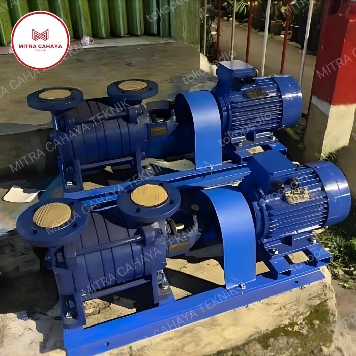 Jual Pompa Multistage Nowa vortex 50HV 165-1 motor Yuma 4kw 5,5hp 3phase | Shopee Indonesia