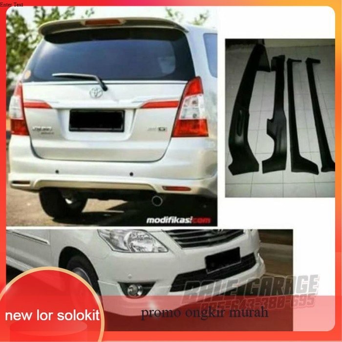 Jual Bodykit Toyota Grand Kijang Innova 2011-13 Luxury Body Kit Bemper ...