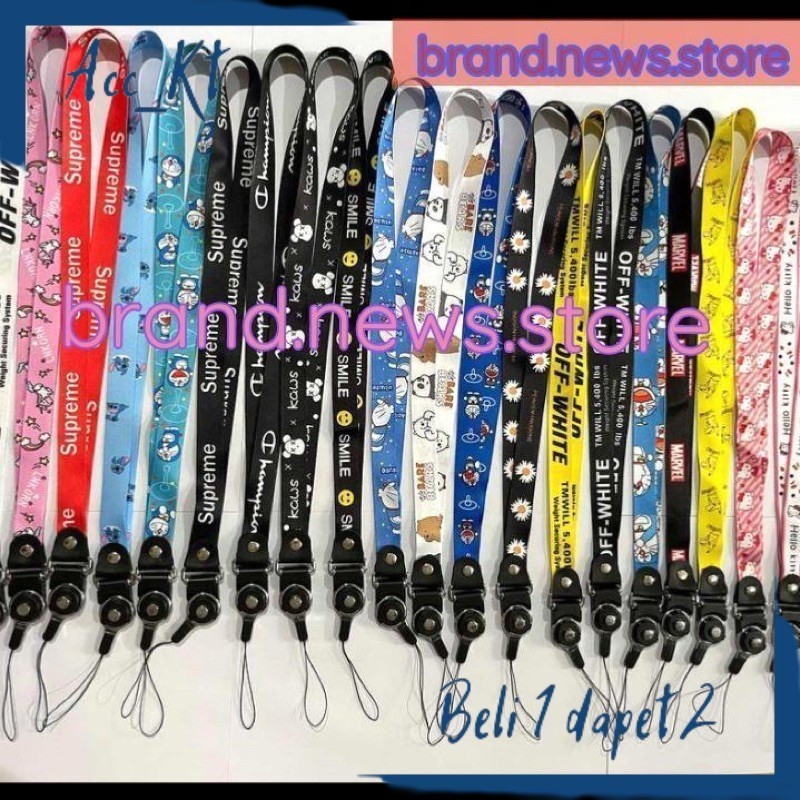 Jual GRATIS ONGKIR BELI1GRATIS1 Tali Gantungan HP/Handphone/Kunci/Kartu ...