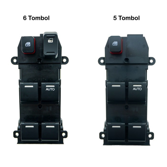 Jual Tombol Switch Saklar Power Window Master Pusat Honda Mobilio Brio ...