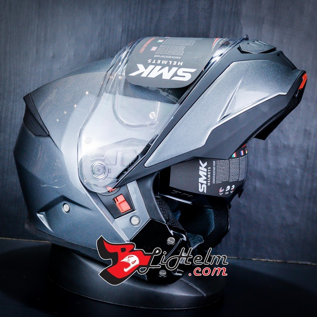 Jual HELM SMK GULLWING GLDA600 SOLID | ANTRACHITE GUN GREY | MODULLAR ...