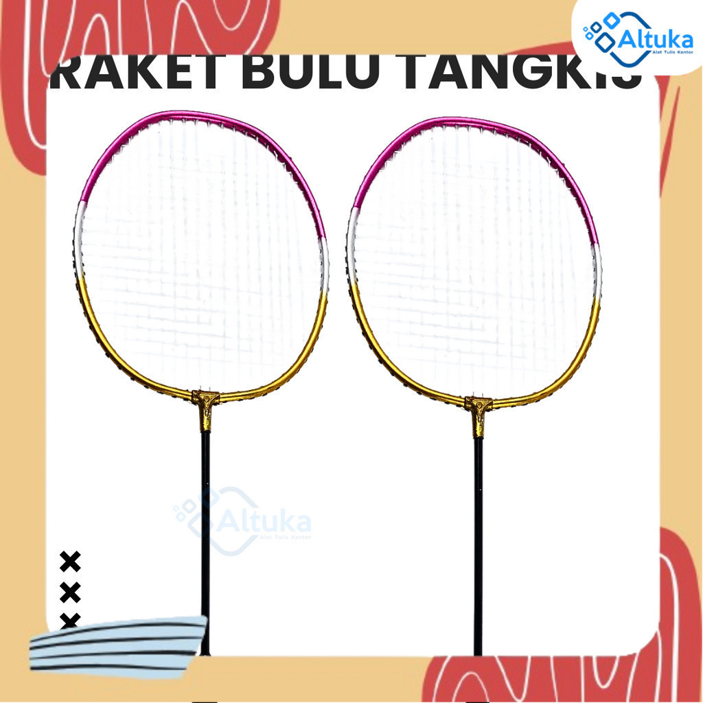 Jual (1 Pcs) Badminton Racket Murah / Raket Bulu Tangkis | Shopee Indonesia