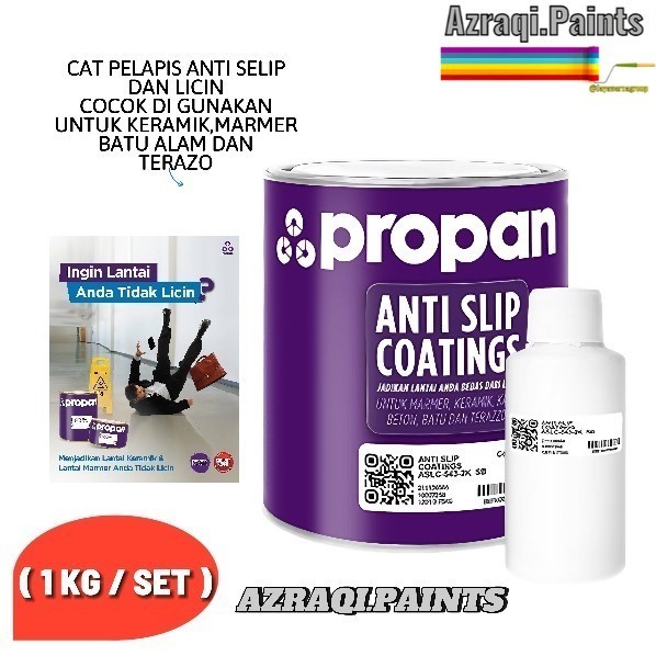 Jual PROPAN ANTI SLIP COATINGS ASLC-543-2K SB ( 1 KG / SET ) CAT ...