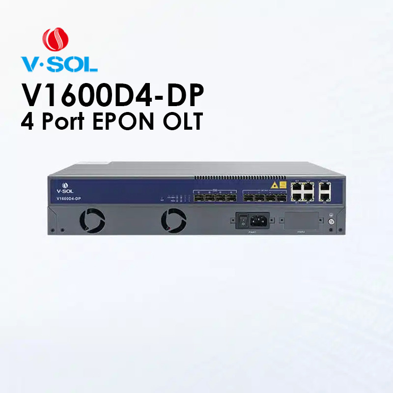 Jual VSOL V1600D4-DP 4 Port EPON L3 OLT Single AC Power NO SFP EU ...