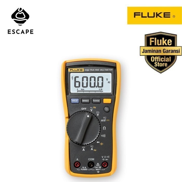 Jual FLUKE-115/EM ESP FIELD TECHNICIANS DIGITAL MULTIMETER | Shopee ...