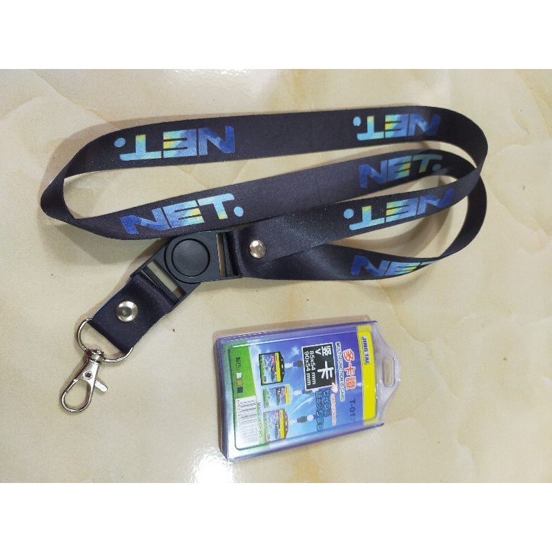Jual Tali id card NET TV lanyard | Shopee Indonesia