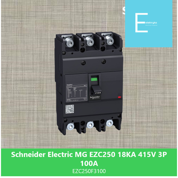 Jual Schneider Electric Easypact MCCB EZC250 18KA 415V 3P 100A-EZC250F3100 | Shopee Indonesia
