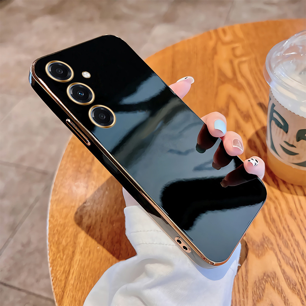 Jual Casing Untuk Samsung Galaxy A15 A25 A35 A55 5G A05 A05S Luxury Plating TPU Softcase Back ...