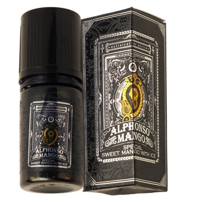 Jual Liquid Alphonso Mango Special Sweet Mango Ice Saltnic 25MG 30ML By ...