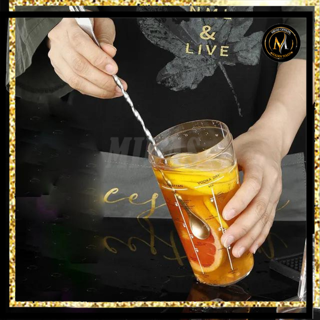 Jual Sendok Panjang Bartender Barista Long Bar 32 Cm Spoon Pengaduk ...