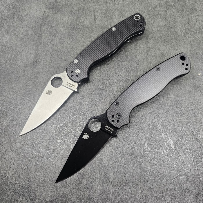 Jual Spyderco C81 Paramilitary 2 Carbon Fiber Scale | Shopee Indonesia