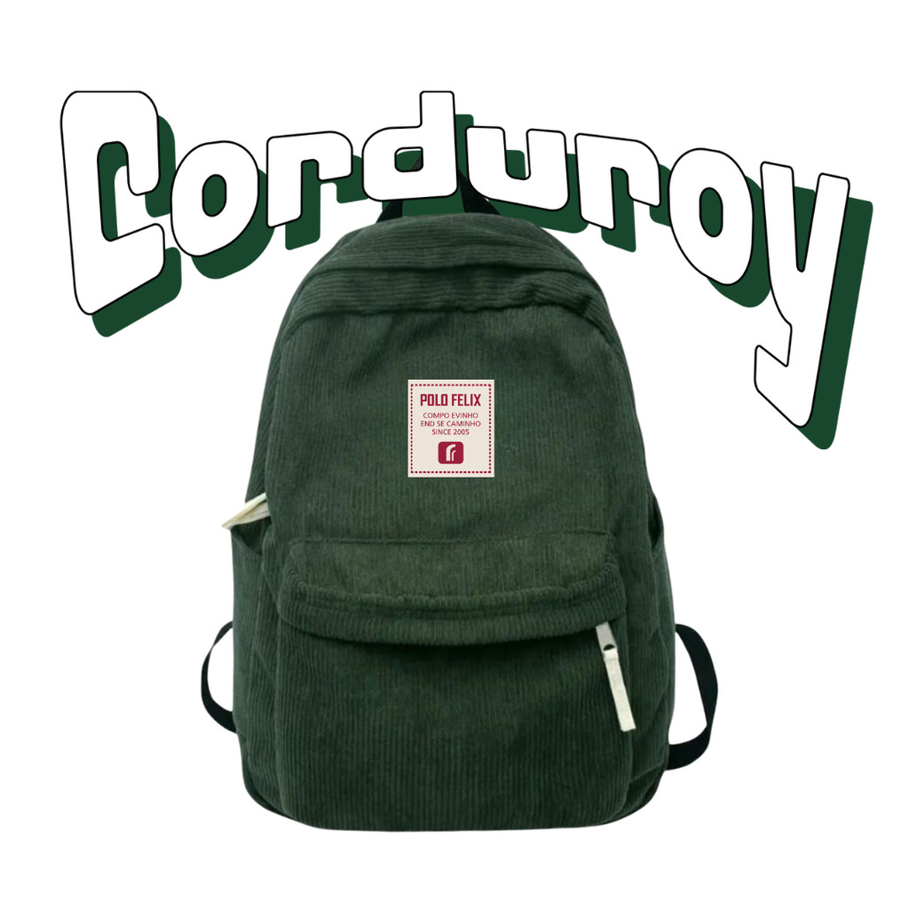 Jual POLO FELIX - Ransel Corduroy Tas Sekolah Clean Carry Bintang Lebel ...