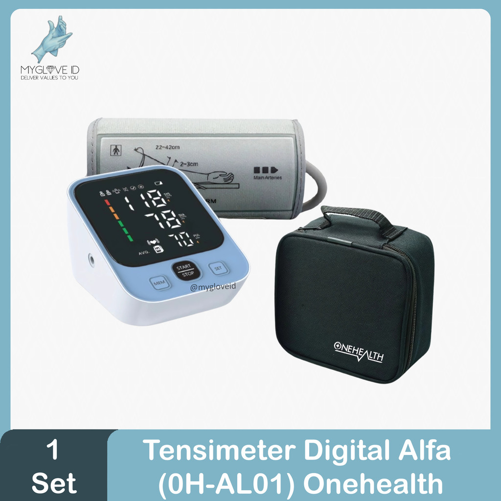 Jual Tensimeter Digital / Cek Tensi Tekanan Darah Digital Alfa 1 ...