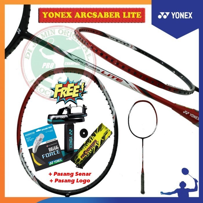 Jual YONEX ARC SABER / ARCSABER LITE RAKET BADMINTON ORIGINAL - Raket ...