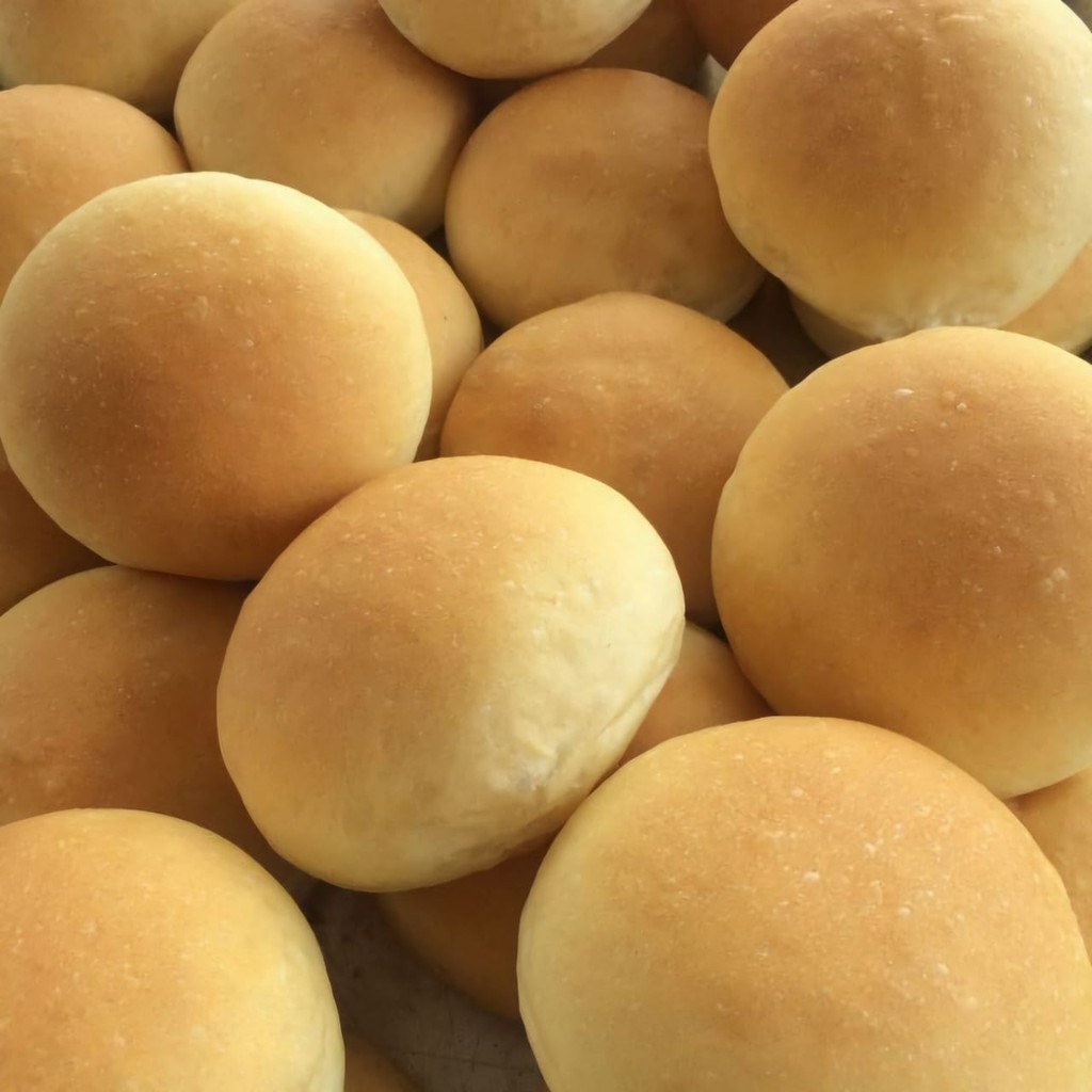 Jual Roti Burger Besar Jumbo Isi 6 Tanpa Wijen | Shopee Indonesia