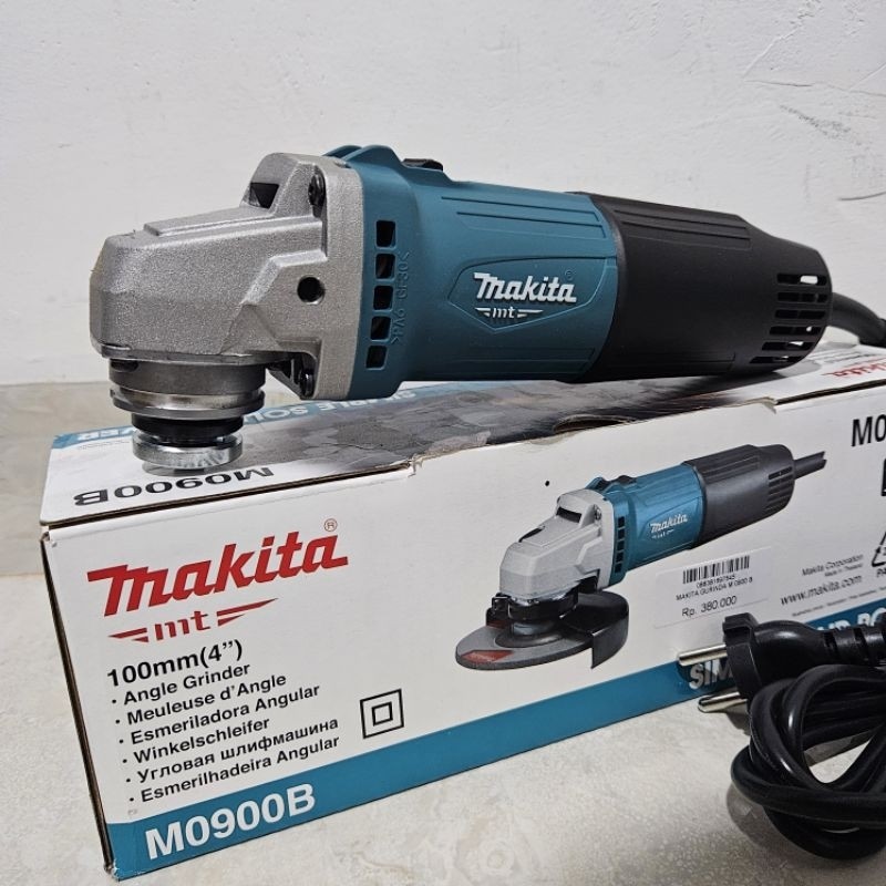 Jual Mesin Gerinda Tangan Makita M0900B Angle Grinder 100mm Putra Inti | Shopee Indonesia