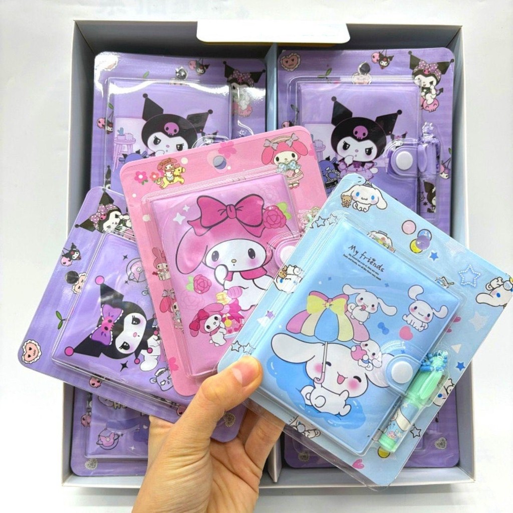 Jual Buku Memo Kancing Buku Diary Mini Notebook Anak Alat Tulis Anak ...