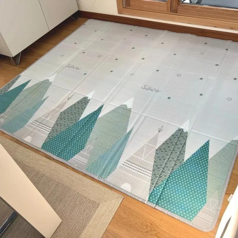 Jual Double-sided Foldable Children Carpet Cartoon Baby Play Mats ...