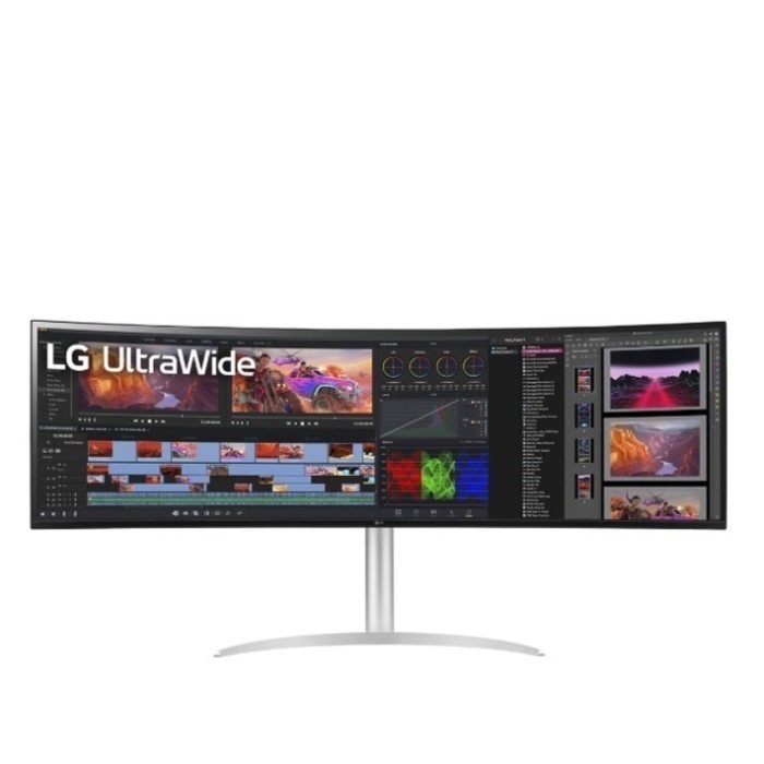 Jual LG SMART MONITOR 49WQ95C 49" Dual QHD Nano IPS UltraWide Curved Monitor | Shopee Indonesia