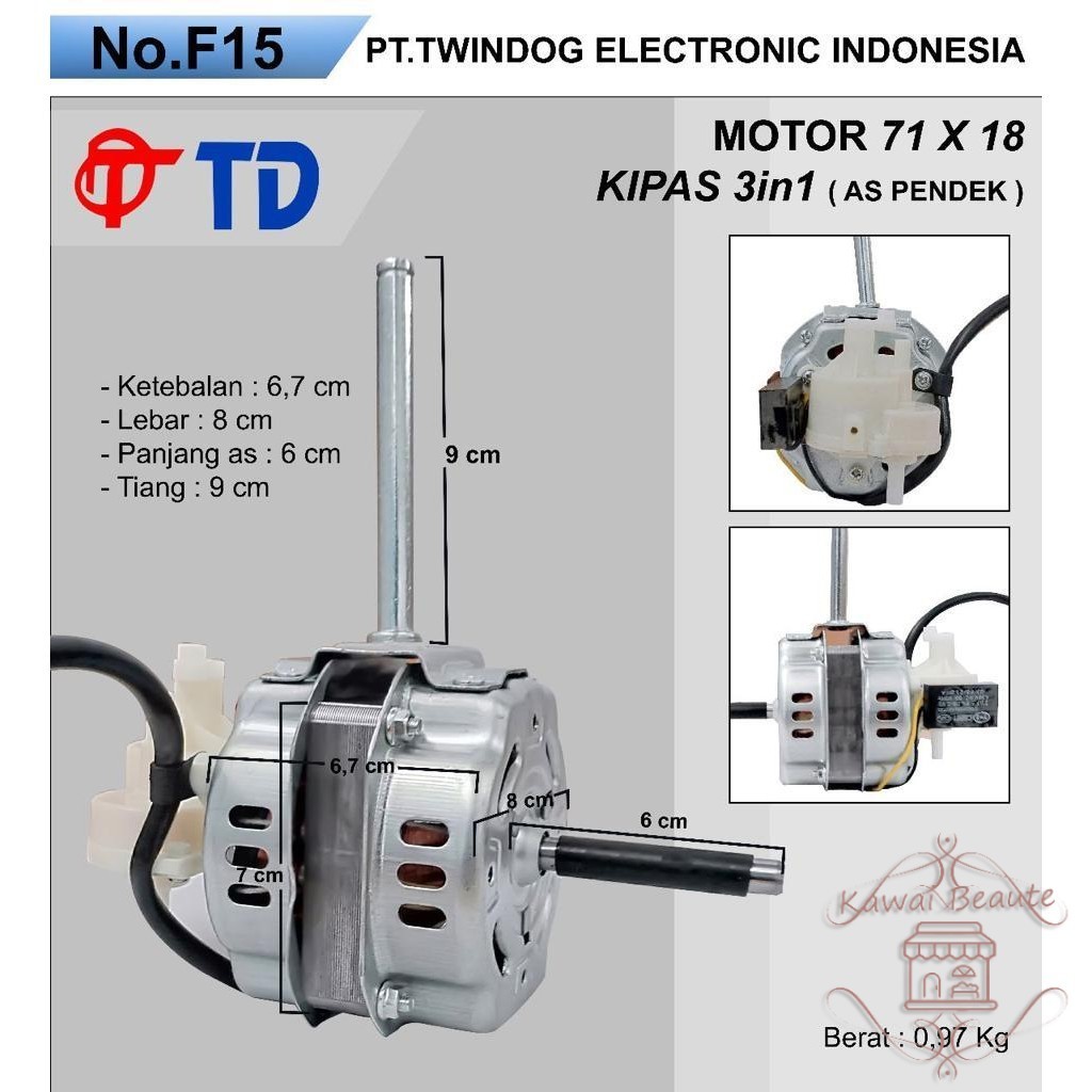 Jual Dinamo Kipas Angin Dinding tornado 3 in 1 RRC China 18 inch Baling ...