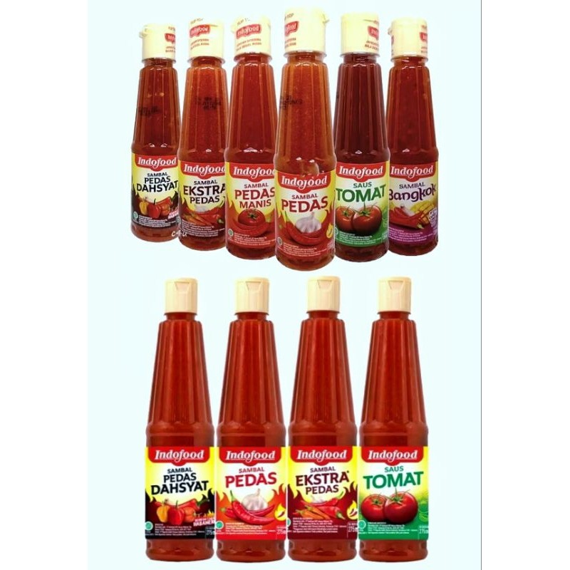 Jual Indofood Saus Botol Kecil/Besar/135ml/275ml | Shopee Indonesia