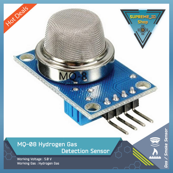 Jual MQ-8 MQ8 Hydrogen Hidrogen H2 Gas Detection Sensor | Shopee Indonesia