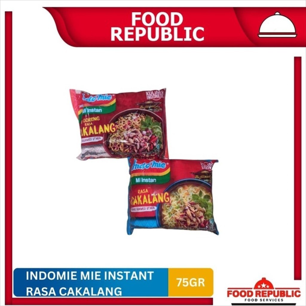 Jual Indomie Mie Instan Rasa Cakalang Khas Manado Sulawesi Utara 82gr ...