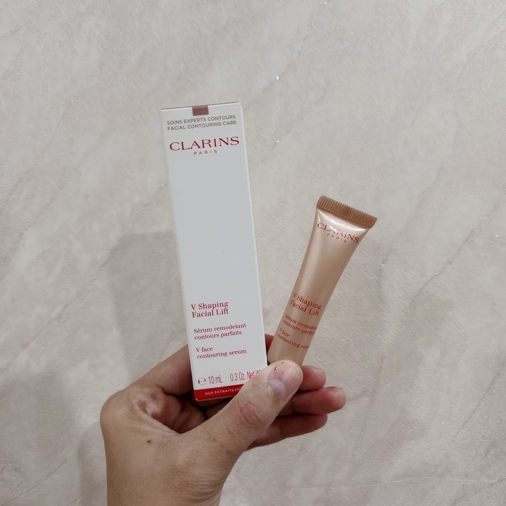 Jual Clarins V Shaping Facial Lift Serum 10ml | Shopee Indonesia