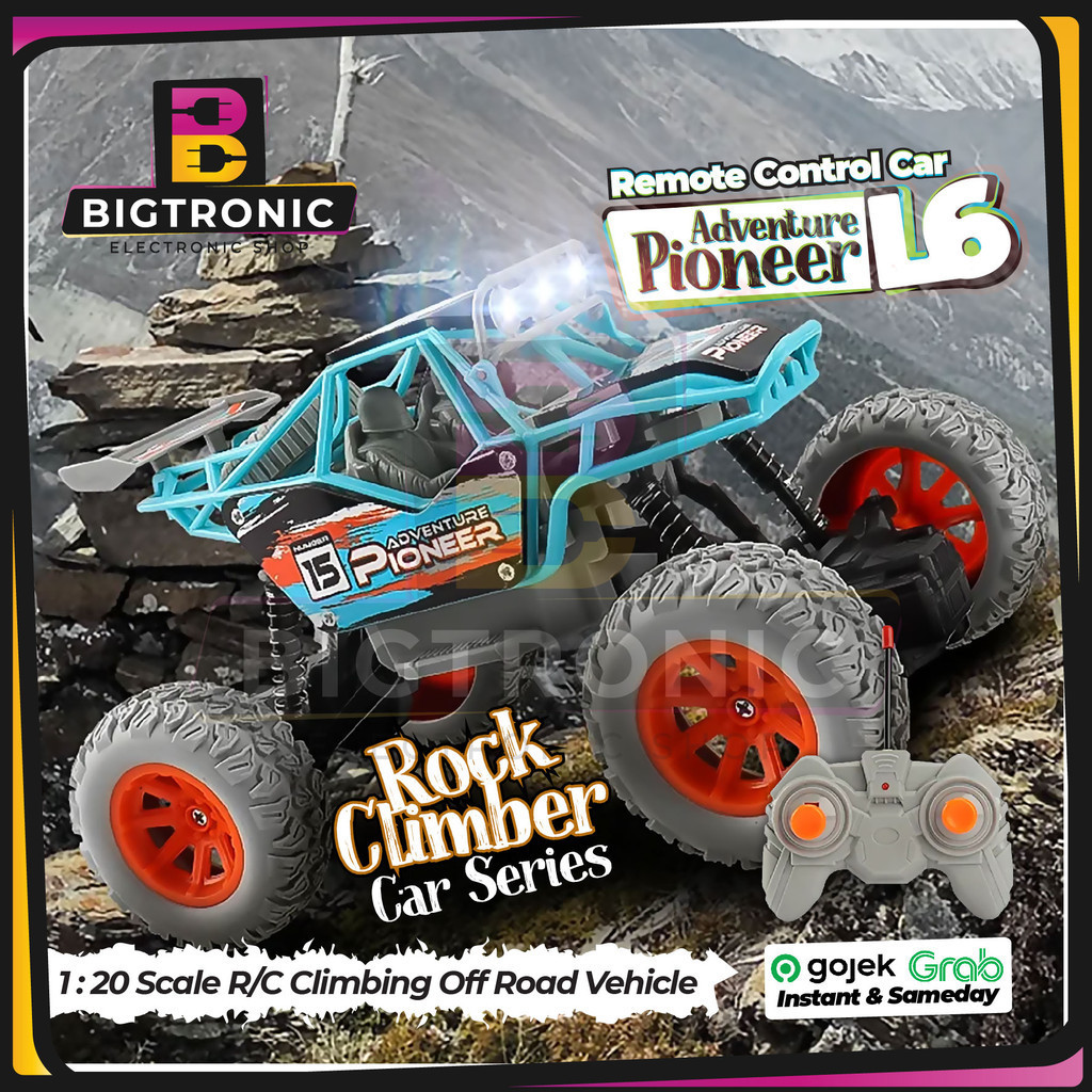 Jual Mobil REMOTE CONTROL Mainan RC ADVENTURE PIONEER 15 Monster Truck ...
