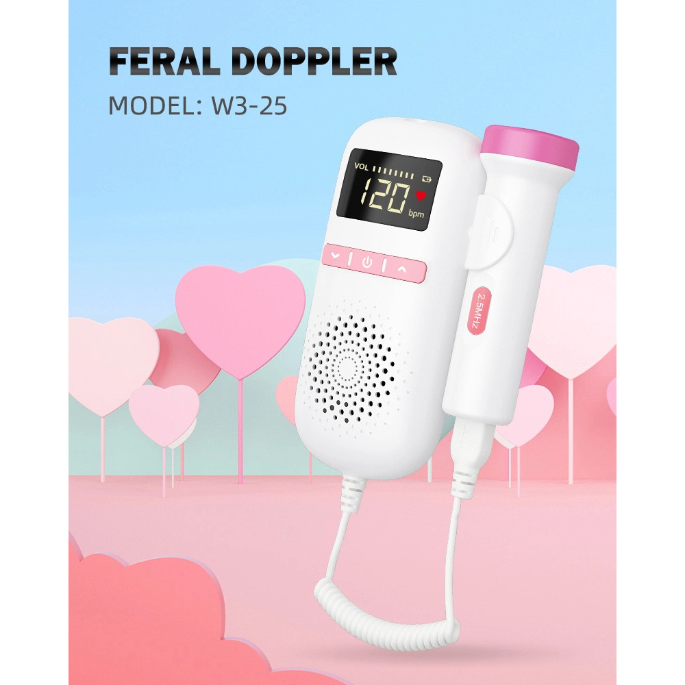 Jual Fetal Doppler W3-25 Alat Deteksi Jantung Janin Bayi Fetal Doppler ...