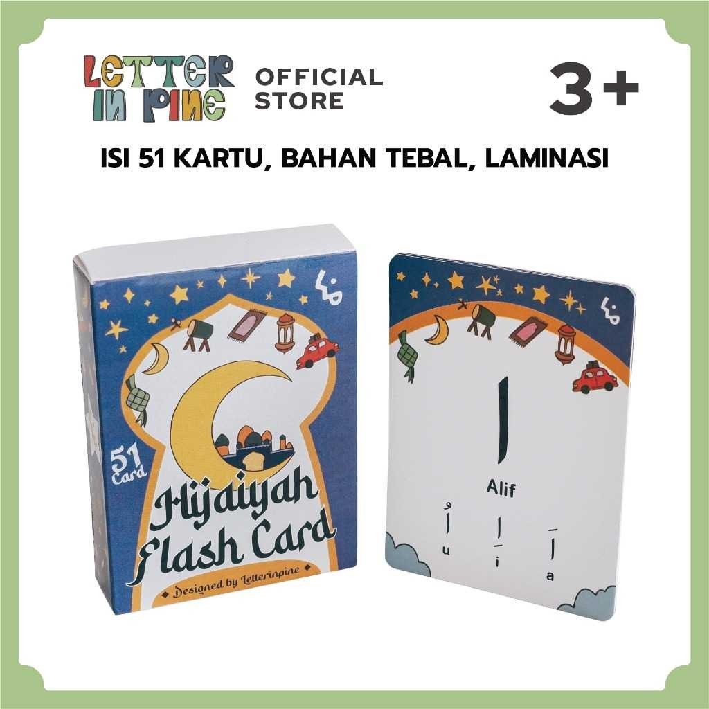 Jual ACC - Letter in Pine Mainan Edukasi Belajar Huruf Hijaiyah 51 Kartu - LP51 | Shopee Indonesia