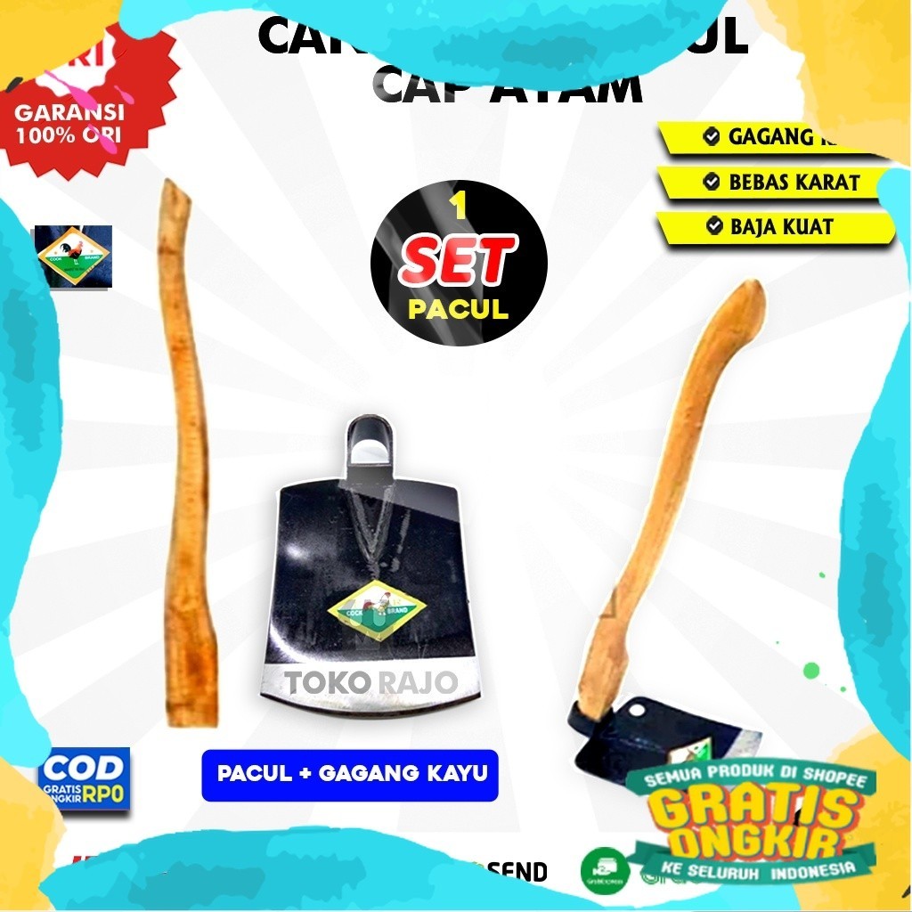 Jual Cangkul Baja Asli Cangkul Rumput Cangkul Pacul Cangkul Baja ...