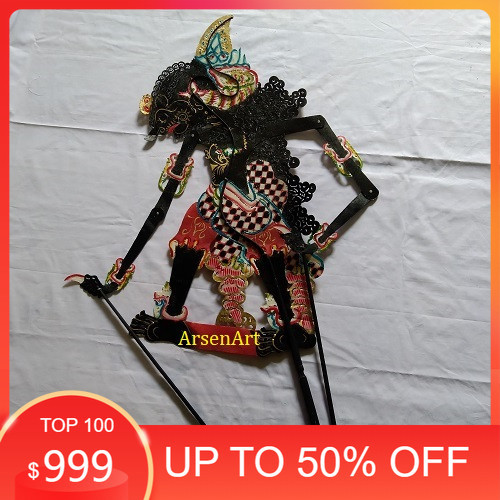 Jual Wayang Purwa Wayang 100% Kulit Asli Jagal Abilawa Ukuran Besar ...
