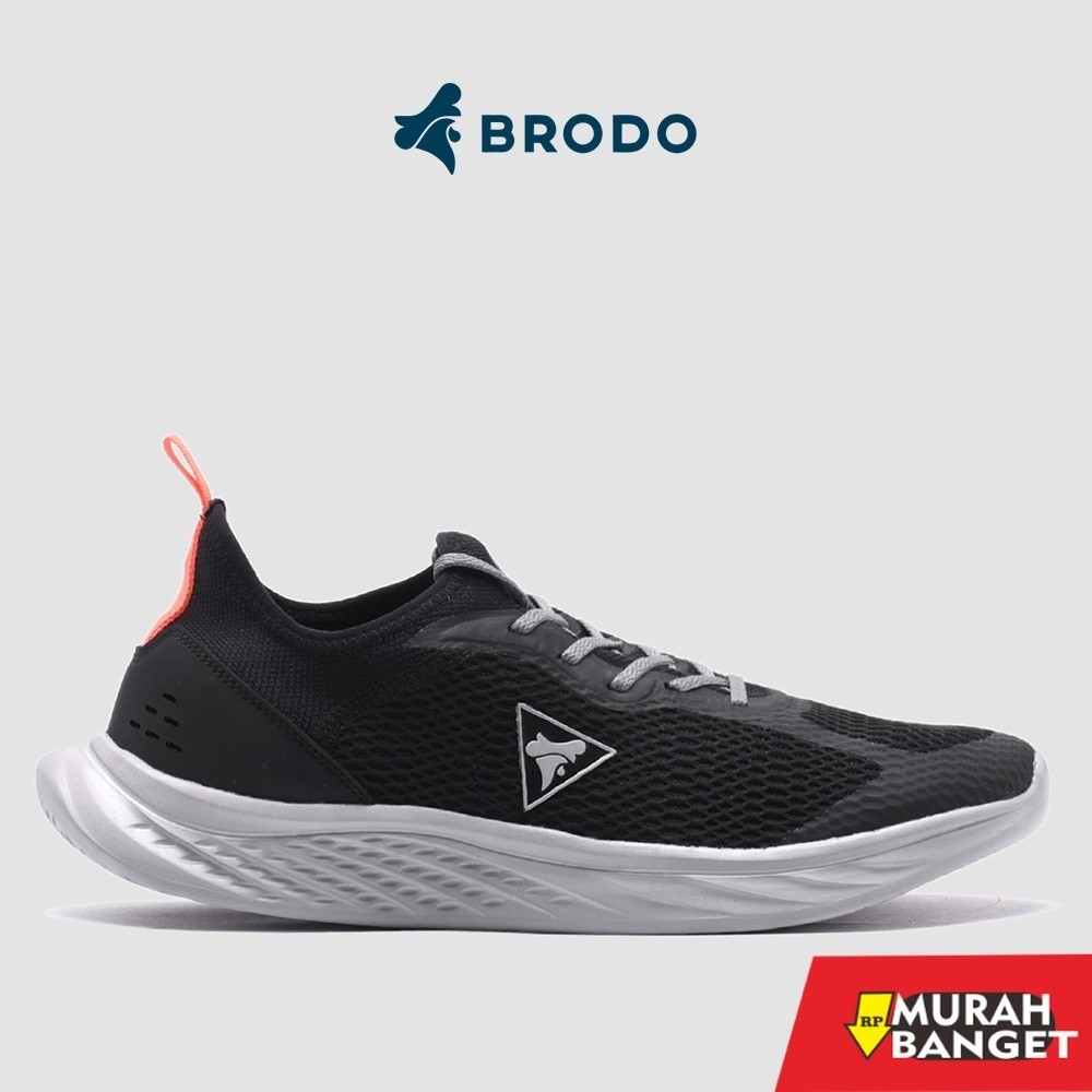 Jual Sepatu lari terbaru- BRODO - Sneakers Active Pacer Black LGS ...
