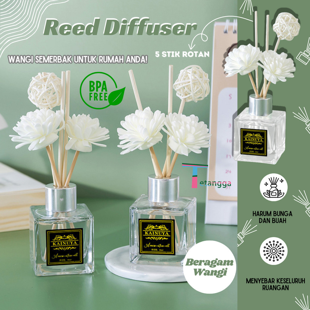 Jual Reed Diffuser Aromatheraphy Pengharum Ruangan Parfum Essential Oil ...
