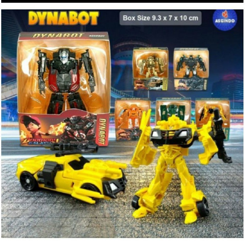 Jual PROMO maianan DYNABOT/Mainan Mobil Robot Mobil Mobilan Boboiboy ...