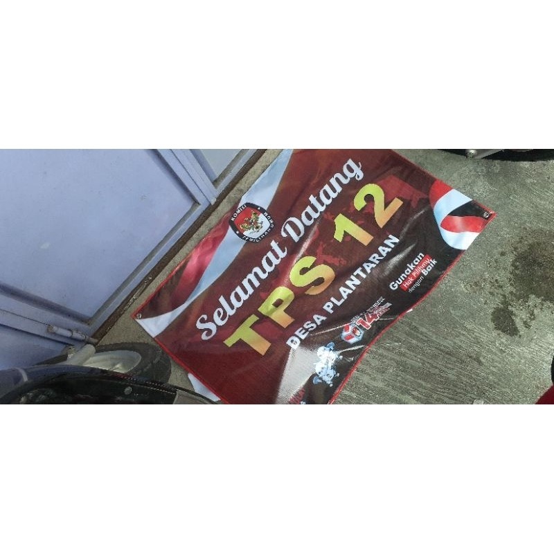 Jual JDM- PROMO!!! BANNER PEMILU SERENTAK 2024 / SPANDUK TPS DESA ...