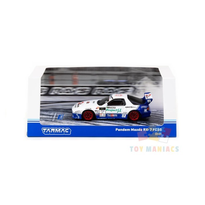 Jual Tarmac Works 1/64 Pandem Mazda RX-7 FC3S Drift - HOBBY64 CH27 | Shopee Indonesia