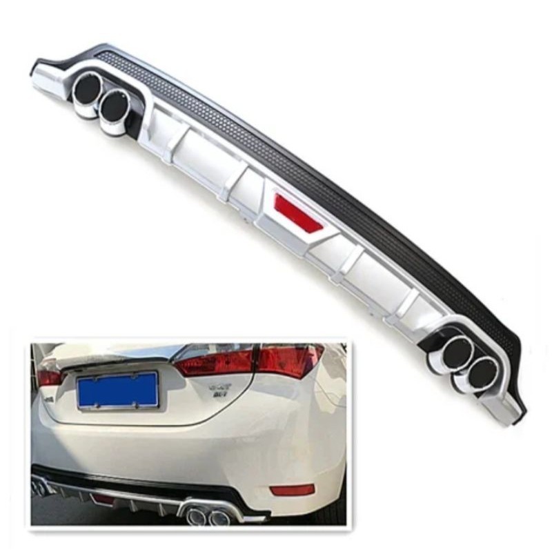 Jual bodykit belakang altis 2014 2015 2016 diffuser consept bahan ...