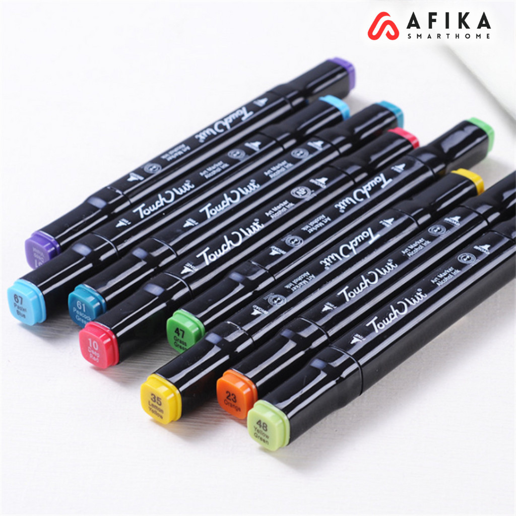 Jual Stabilo Spidol Warna Sketsa Umum Dua Sisi Kepala Tulis Luas dan ...