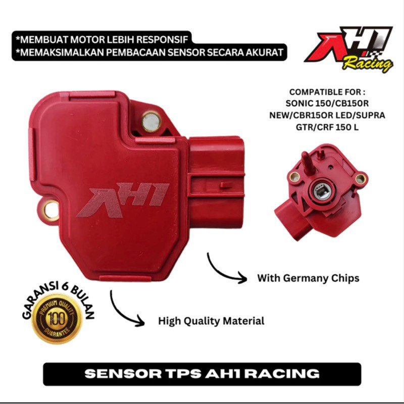 Jual SENSOR TPS AH1RACING SONIC 150 SUPRA GTR CBR CB 150 LED NEW CBR150 ...