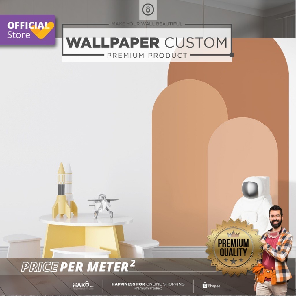 Jual Stiker Dinding Aesthetic | Stiker Dinding Arch Design | Stiker ...