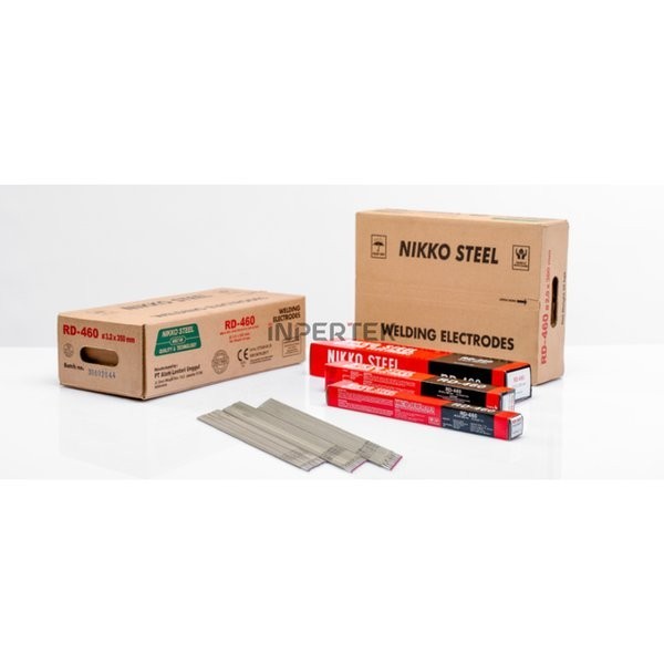 Jual Kawat Las 2mm RD460 NIKKO STEEL 2.0 X 300 Elektroda RD 460 2 mm Welding Listrik Kemasan Per ...