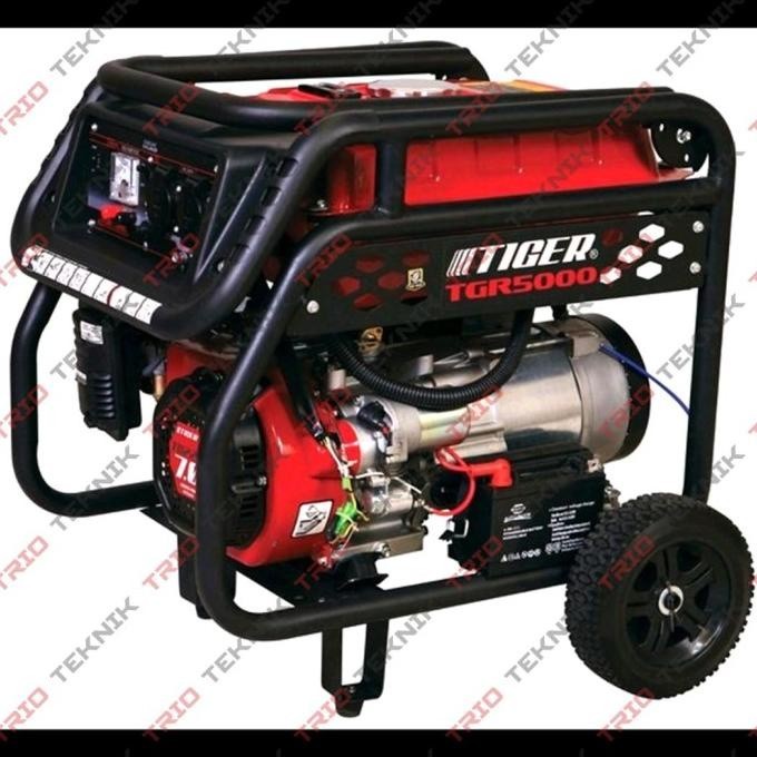 Jual Mesin Generator Genset Jenset Listrik 3000 Watt Tiger Tgr5000 Tgr ...