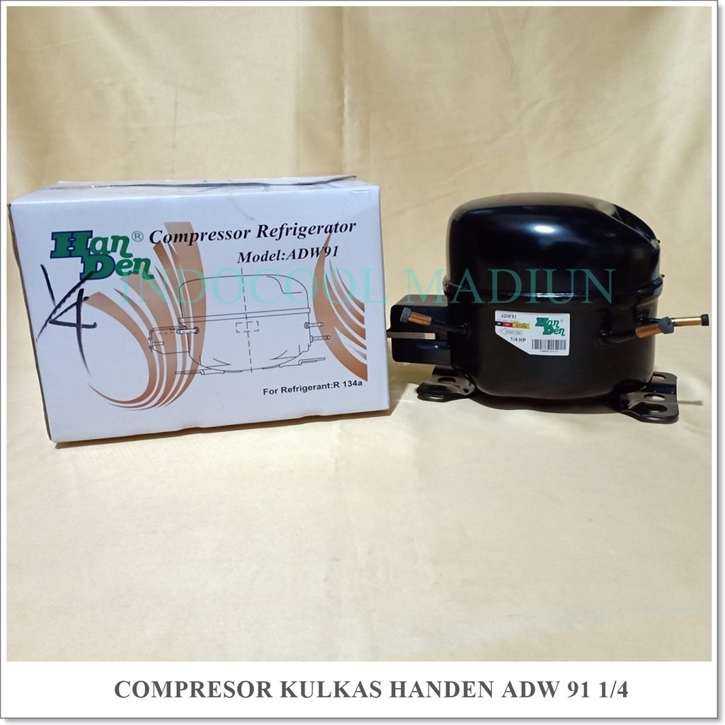 Jual Compressor Kulkas Handen ukuran 1/4PK (Harga Termasuk Packing Kayu ...