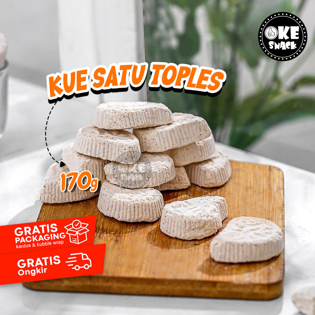 Jual Kue Satu Toples | Kue Satu 170g | Shopee Indonesia