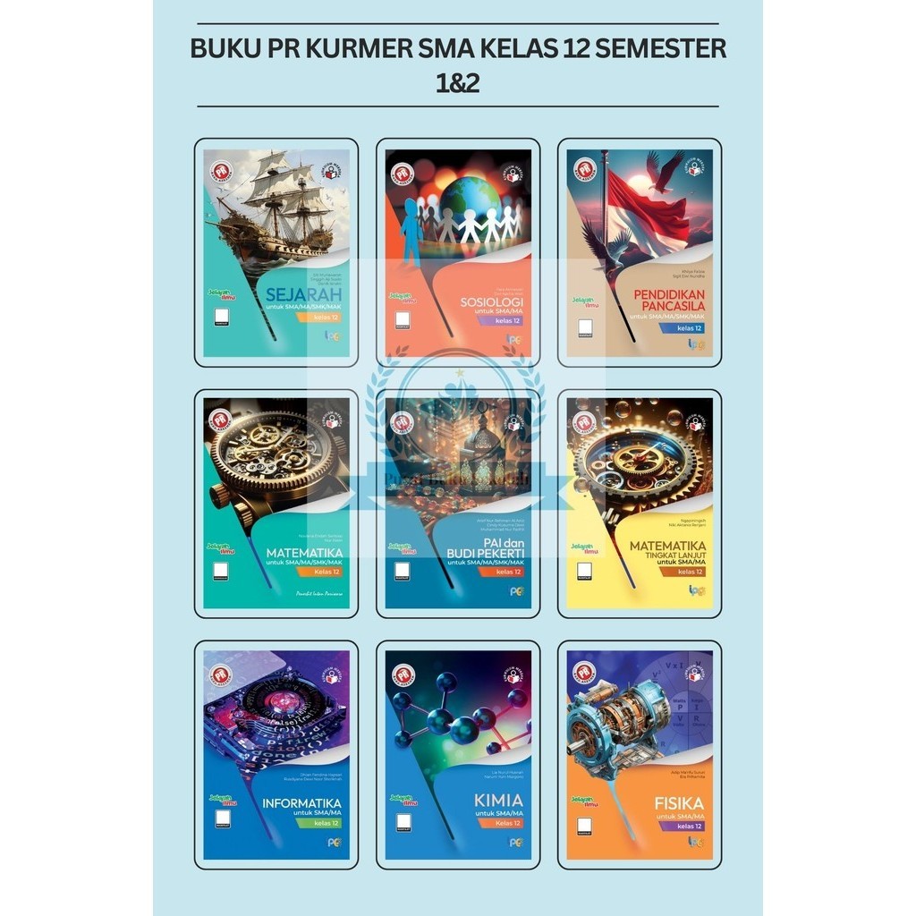 Jual Buku Pr/LKS SMA/MA Kurmer Kelas 12/XII Semester 1&2 Kurikulum Merdeka Intan pariwara Tahun ...