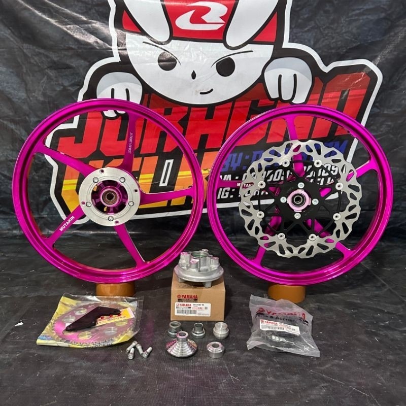 Jual wheelset velg enkei 525 mutakin pnp crf klx dtracker ninja cbr ...