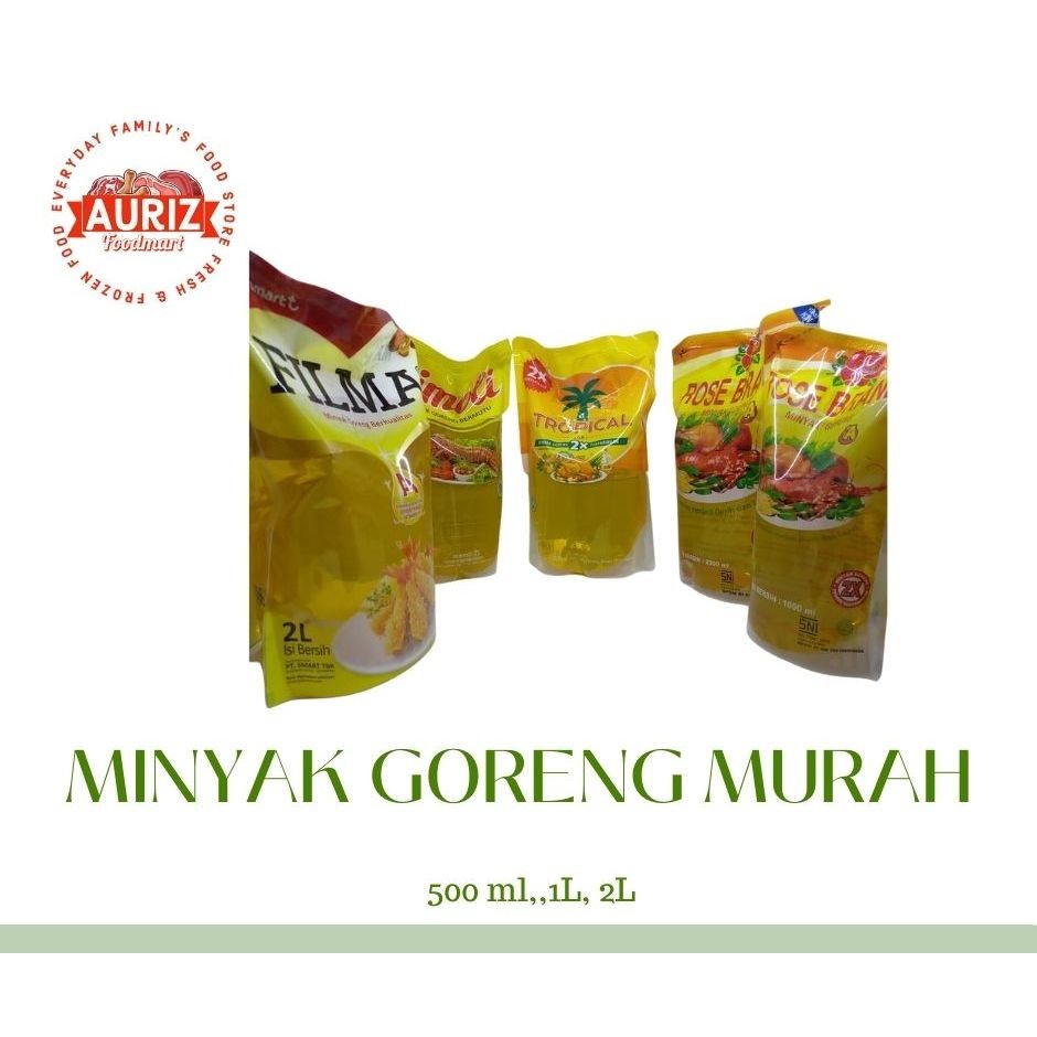 Jual MINYAK GORENG 500 ml, 1L, 2 L | Shopee Indonesia